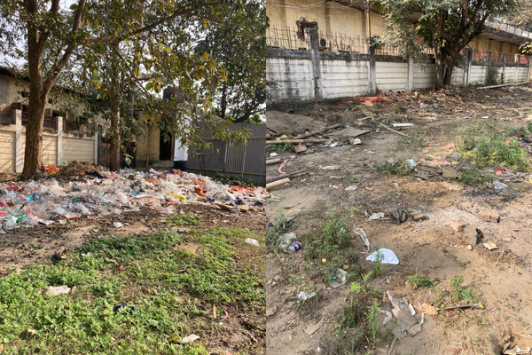 Guwahati Book Fair Leaves Behind Heap Of Garbage At Chandmari Field