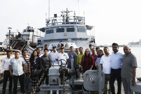 Assam Journalists Explore Navy's INS Bitra During Chennai Media Tour
