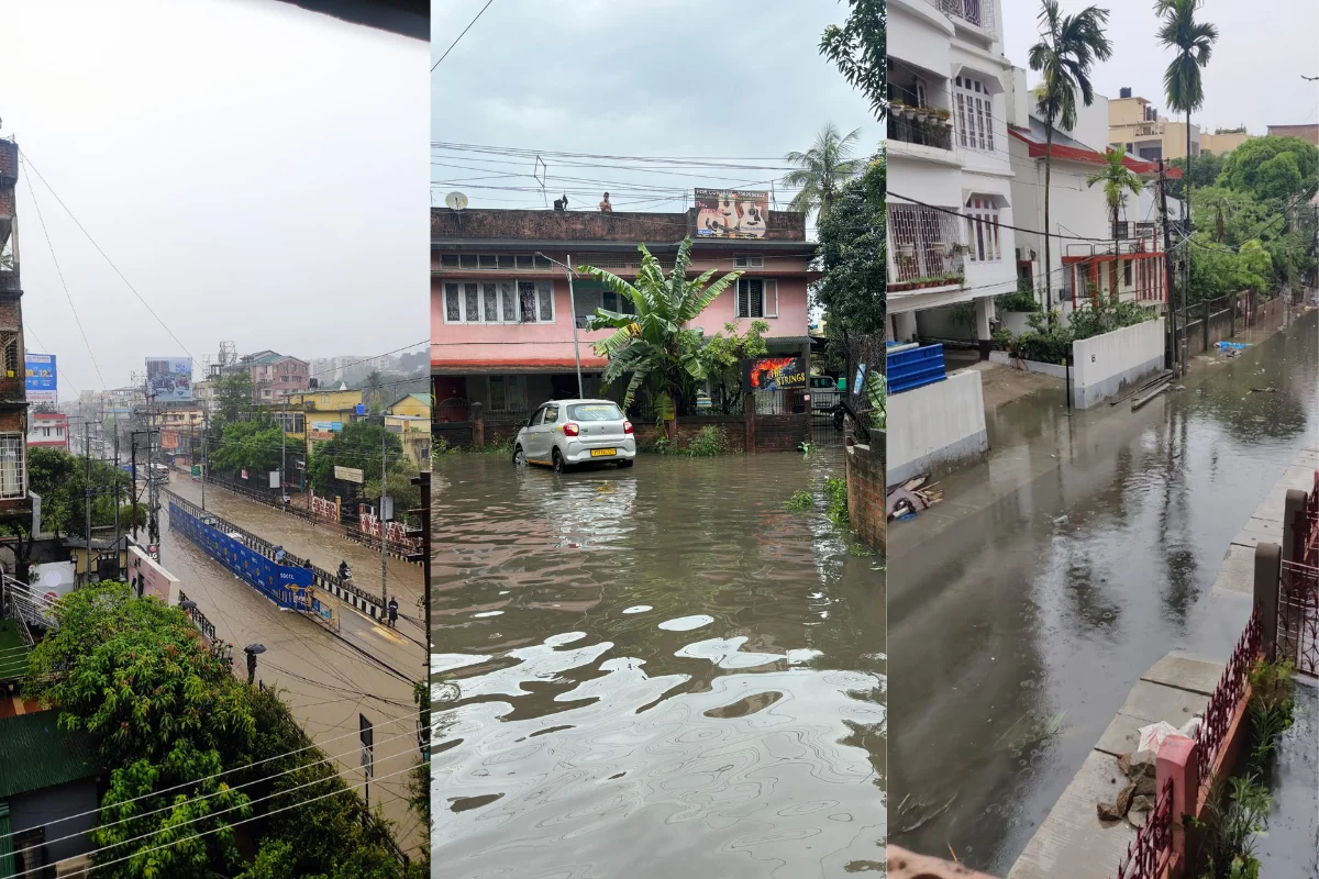 Waterlogging Strikes Guwahati After Heavy Rain