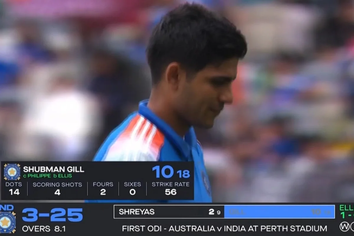 Gill’s Captaincy Debut Dampened as India Collapses in Perth