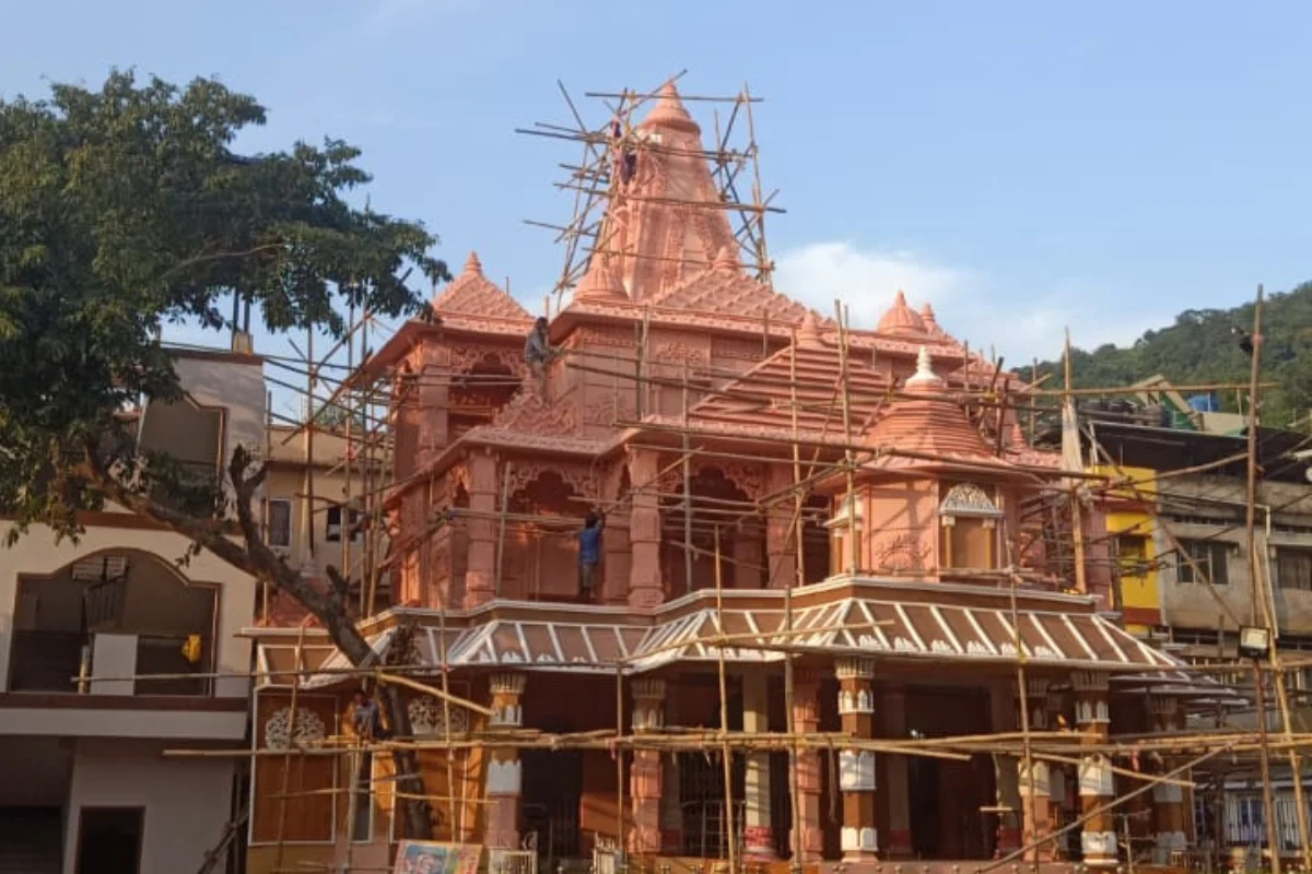 Ram Mandir Themed Kali Puja Pandal To Be Showcased In Colony Bazar