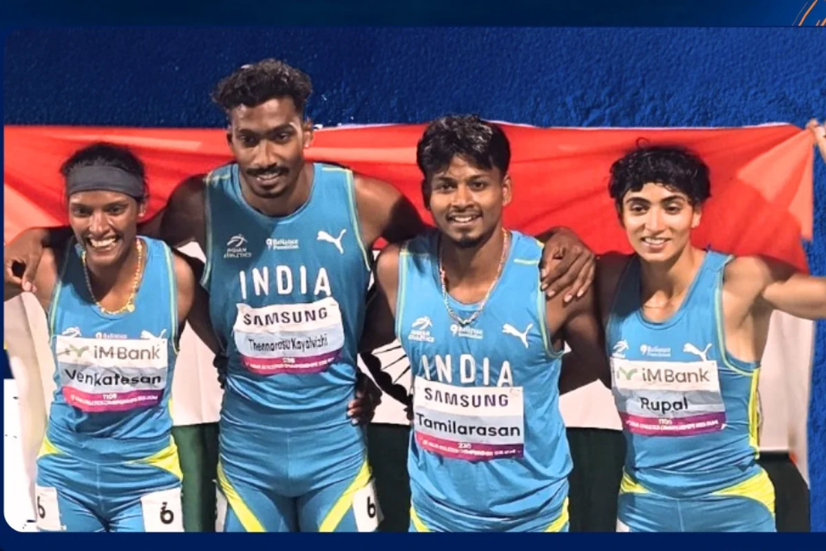 India Retains 4x400m Mixed Relay Title at Asian Athletics Championships ...