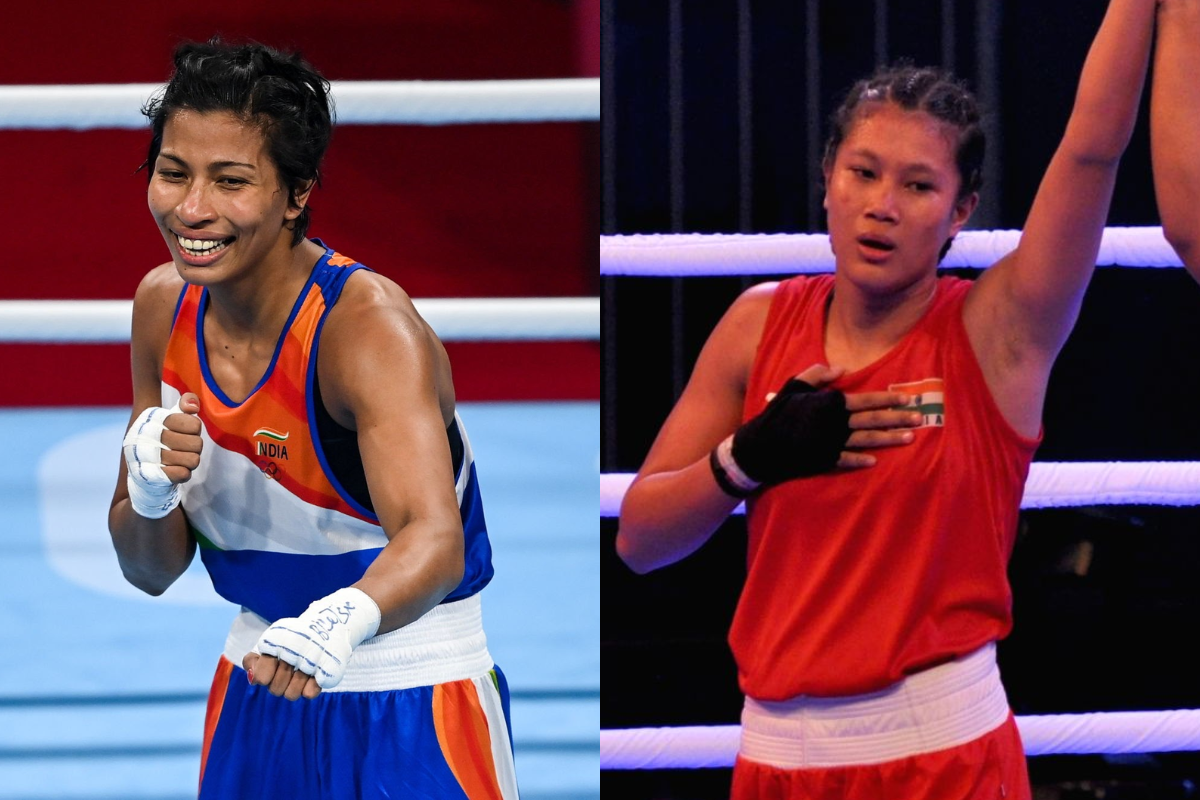 Assam Boxers Lovlina And Ankushita In The Finals Of Elite National ...