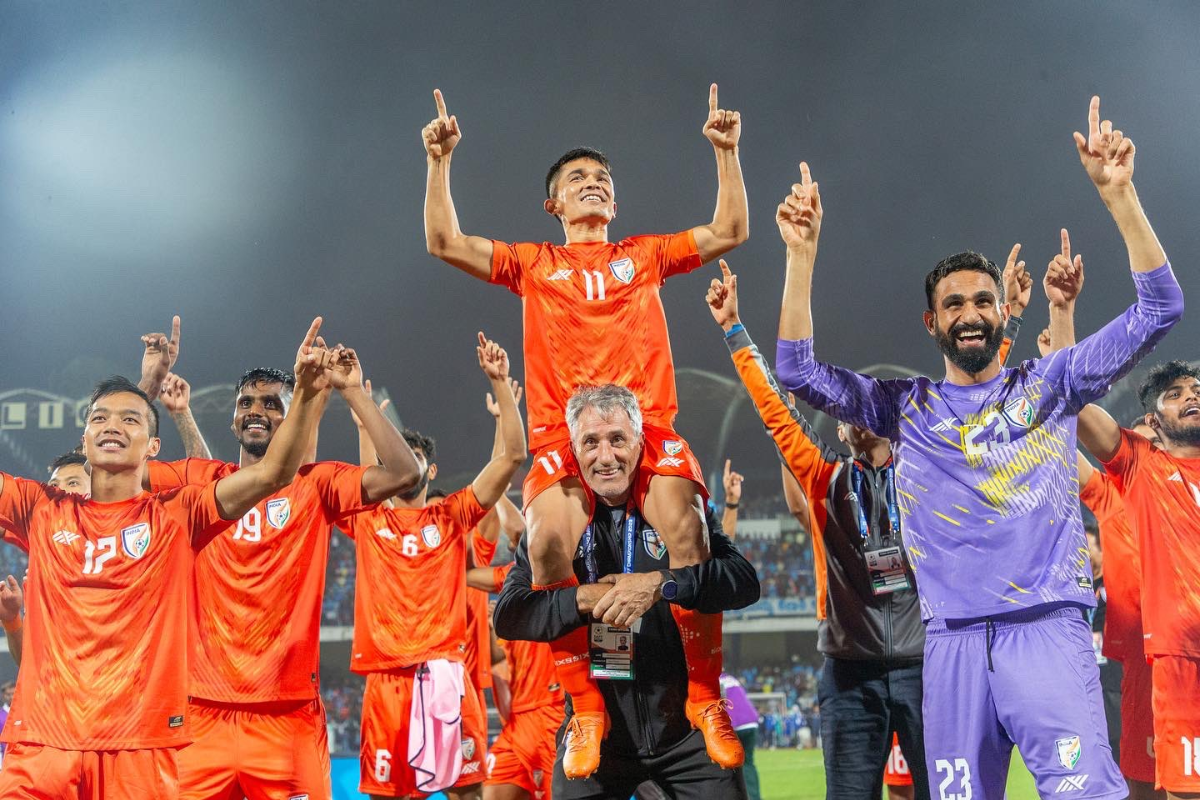 India Clinches Victory Over Kuwait In SAFF Championship Final