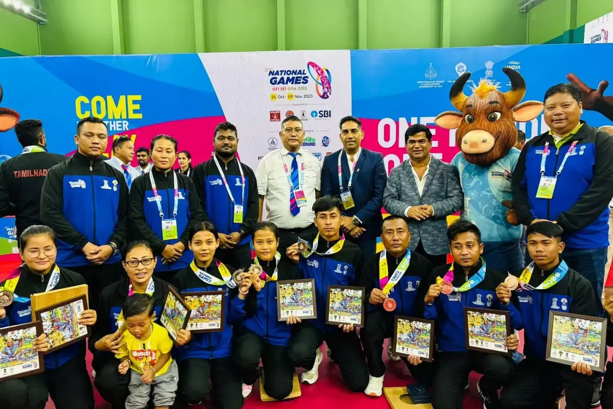 Assam Shines At 37th Goa National Games With 40 Medals
