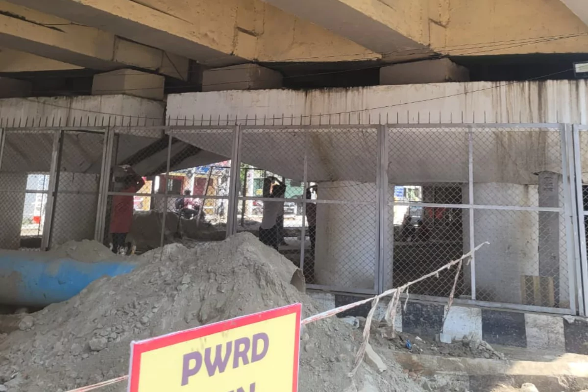 Space Under Guwahati Flyovers Remain Underutilised Space Under Guwahati Flyovers Remain Underutilised