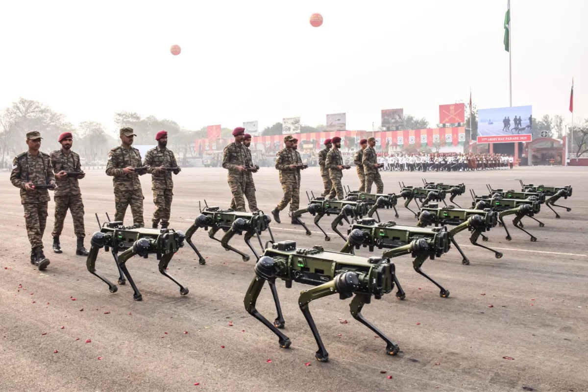 Indian Army Acquires Robotic Dogs For Surveillance & Logistics