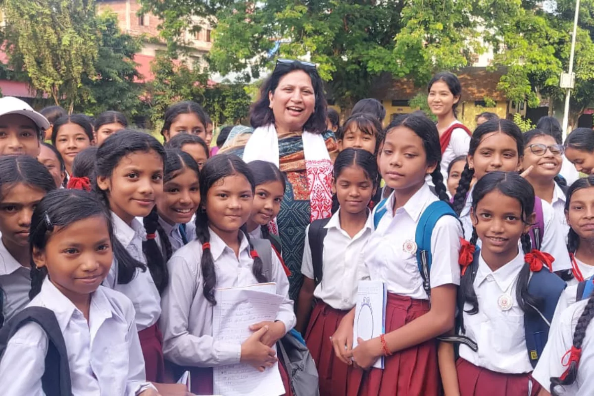 Assam Students To Receive Free School Uniforms