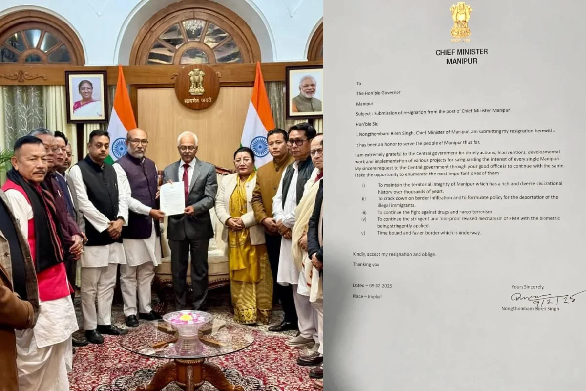 Manipur CM N Biren Singh Resigns, Urges Centre To Uphold State’s Integrity