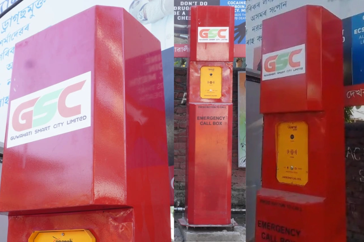 20 Emergency Call Boxes Installed Across Guwahati to Report Emergencies