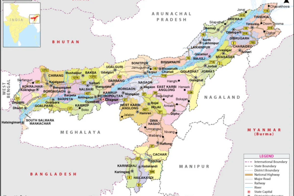 79 New Sub Districts Notified In Assam