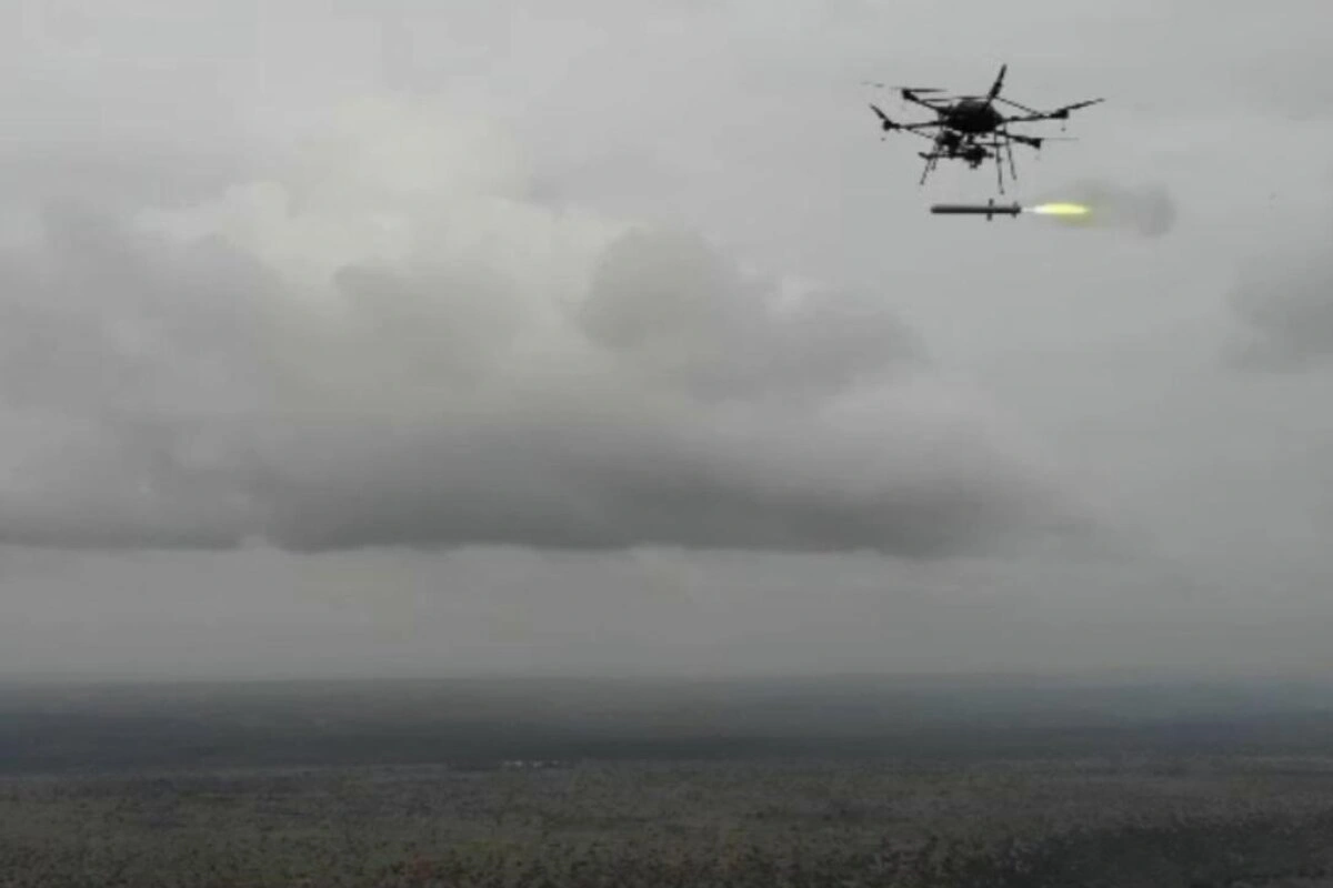 India Successfully Test-Fires First Precision-Guided Missile From Drone