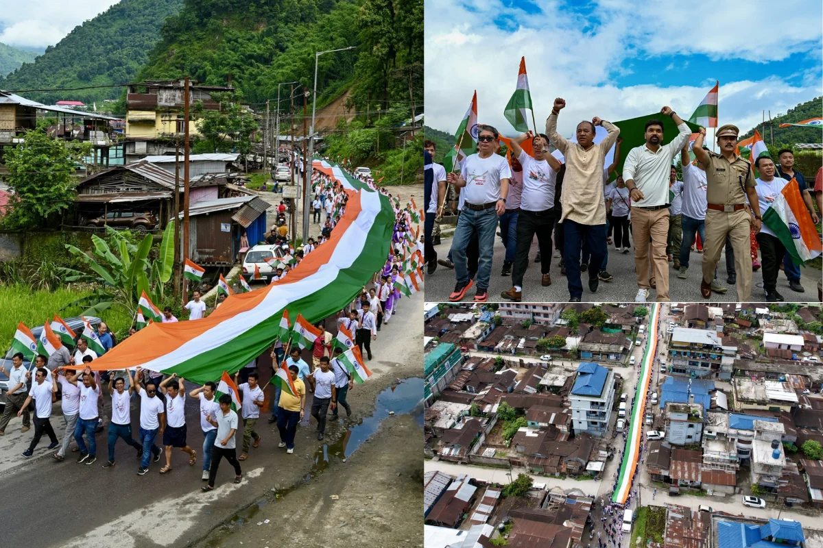 WATCH | 600-foot-long Tiranga Paraded In Arunachal Pradesh’s