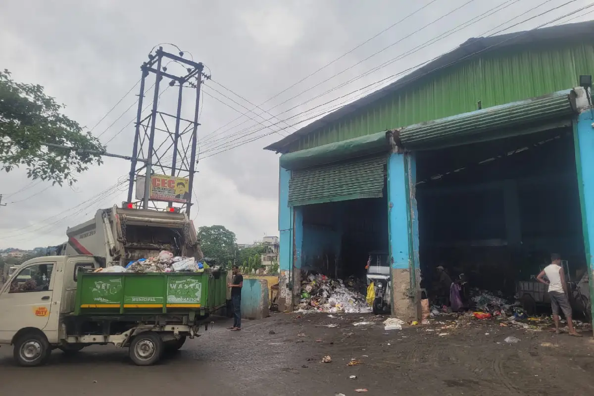 Unplanned Garbage Station In Guwahati’s Chabipool