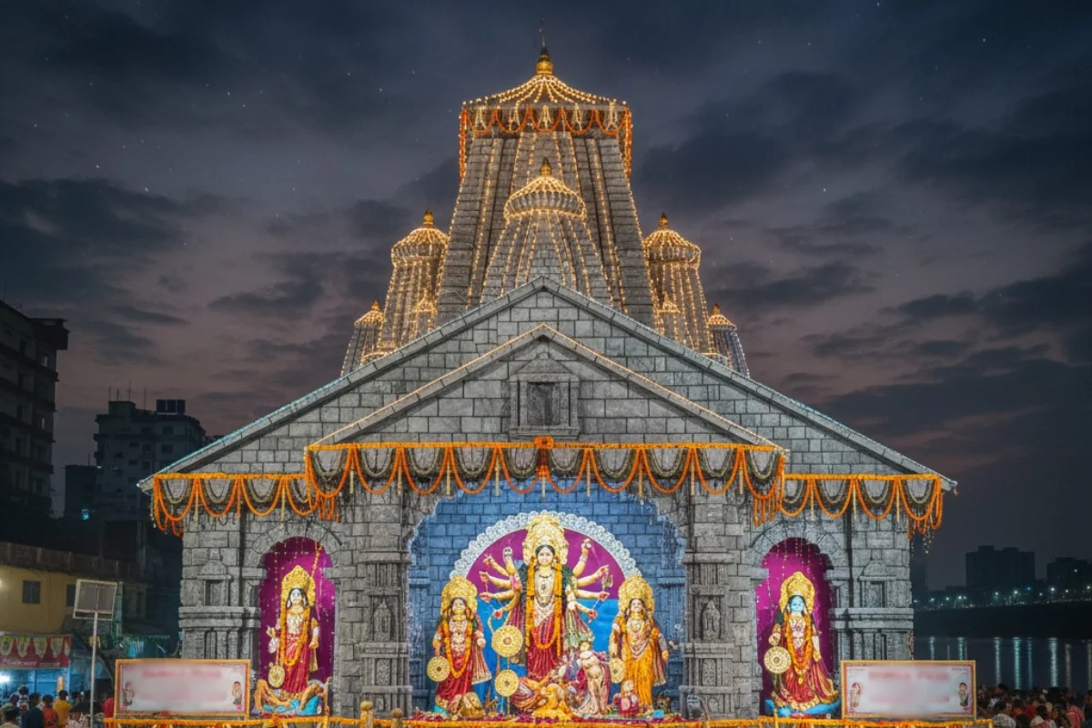 Durga Puja Pandal in Guwahati to Depict Kedarnath Temple, Dazzle with ...