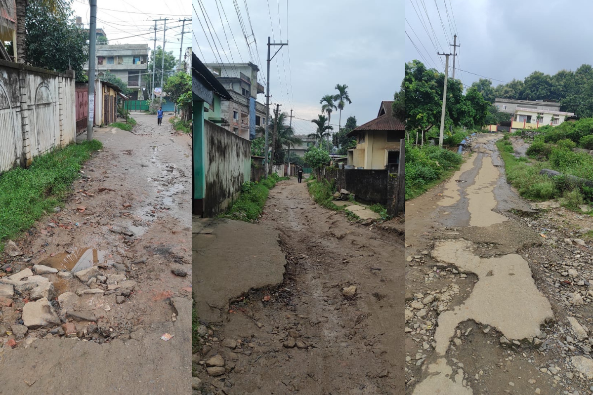 Guwahati Ward Watch After Multiple Complaints Rajmohan Boro Path Guwahati Ward Watch After Multiple Complaints Rajmohan Boro Path
