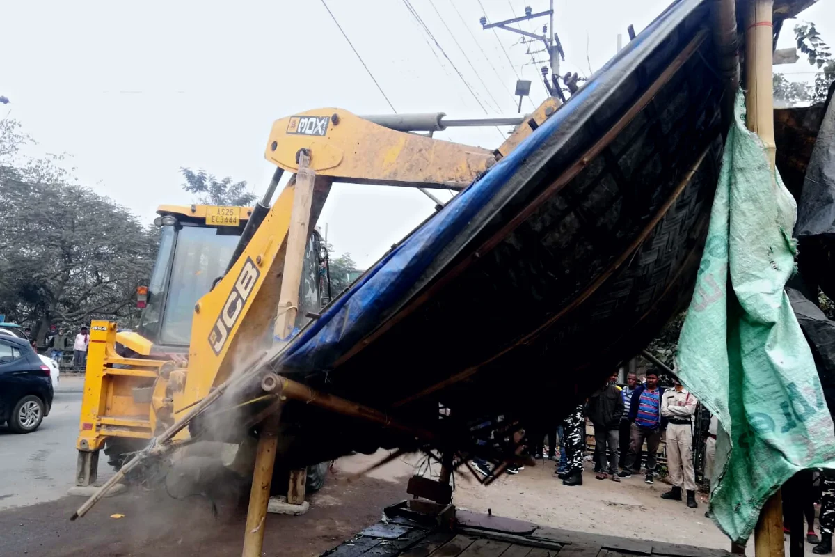 Cycle Of Eviction and Re-Encroachment Continues In Guwahati