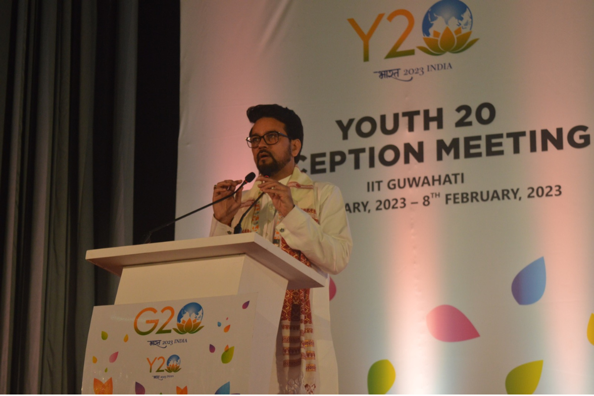 Y20 Summit To Showcase Policies Ideated By Youth, Says Anurag Thakur