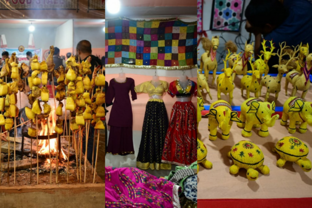 Display Of Indian Artisans Products At ASOMI SARAS Mela In Guwahati