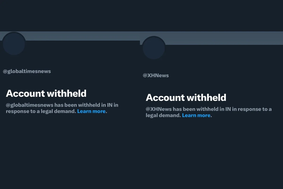 Centre Blocks X Handles Of China’s Media Outlets Over Fake Claims On ...