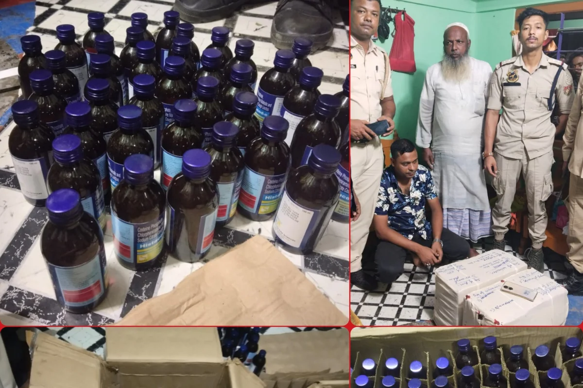 Assam: Major Drug Bust In Karimganj, 219 Bottles of Codeine Cough Syrup ...