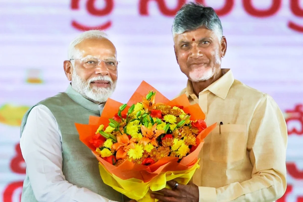 Chandrababu Naidu sworn in as Andhra Pradesh Chief Minister, Pawan Kalyan As Deputy CM