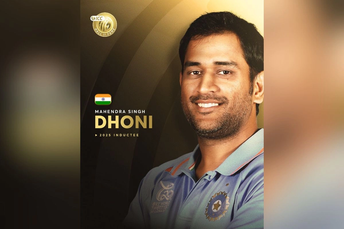 MS Dhoni Inducted into ICC Hall of Fame
