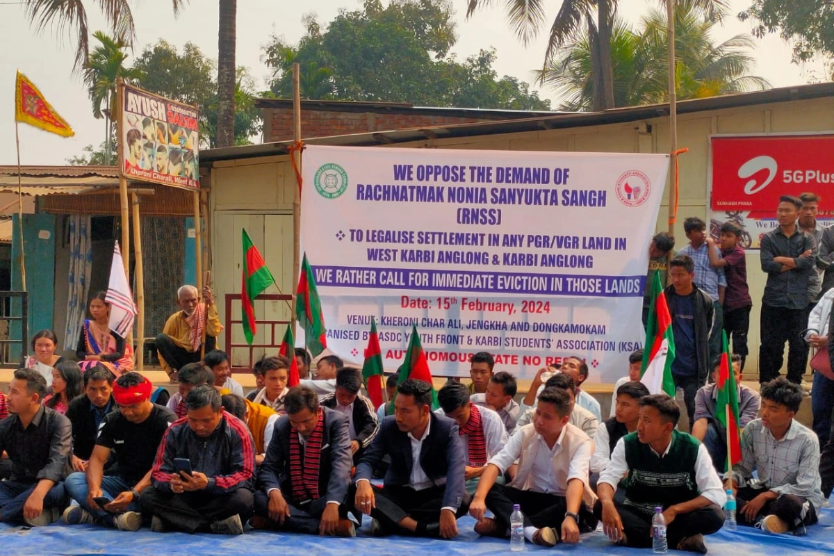 Protests Erupt In Karbi Anglong After Students' Association Assaulted