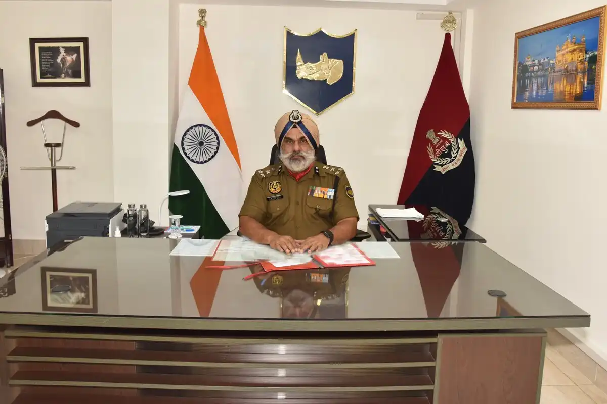 Kuldeep Singh Assumes Charge as Inspector General of BSF Guwahati Frontier